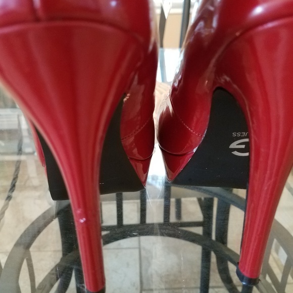 G by Guess | Shoes | G By Guess Red Patent Leather Shoes | Poshmark